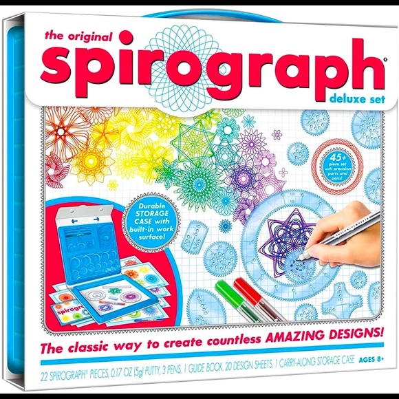 Hasbro | Toys | The Original Spirograph Deluxe Set Storage Case New ...
